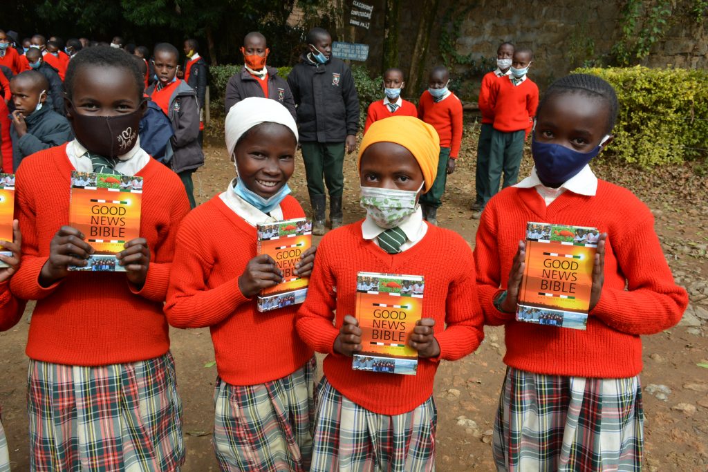 Bible Distribution To Marginalized Children | The Bible Society of Kenya