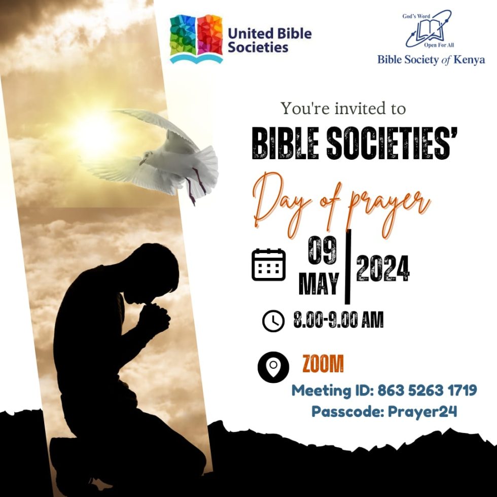 United Bible Societies Day of Prayer | The Bible Society of Kenya